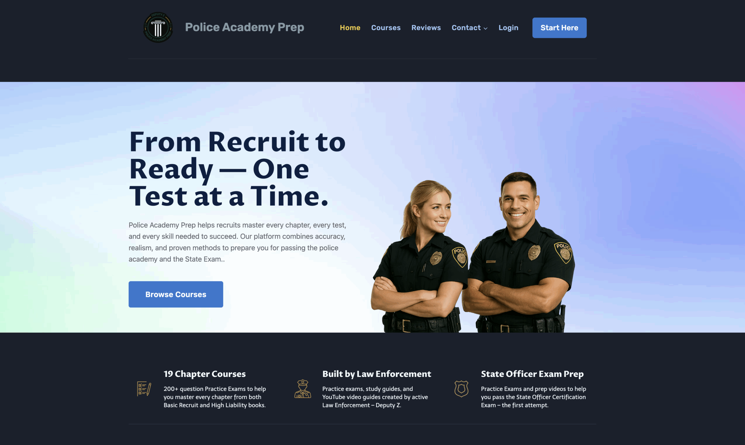 Home - Police Academy Prep
